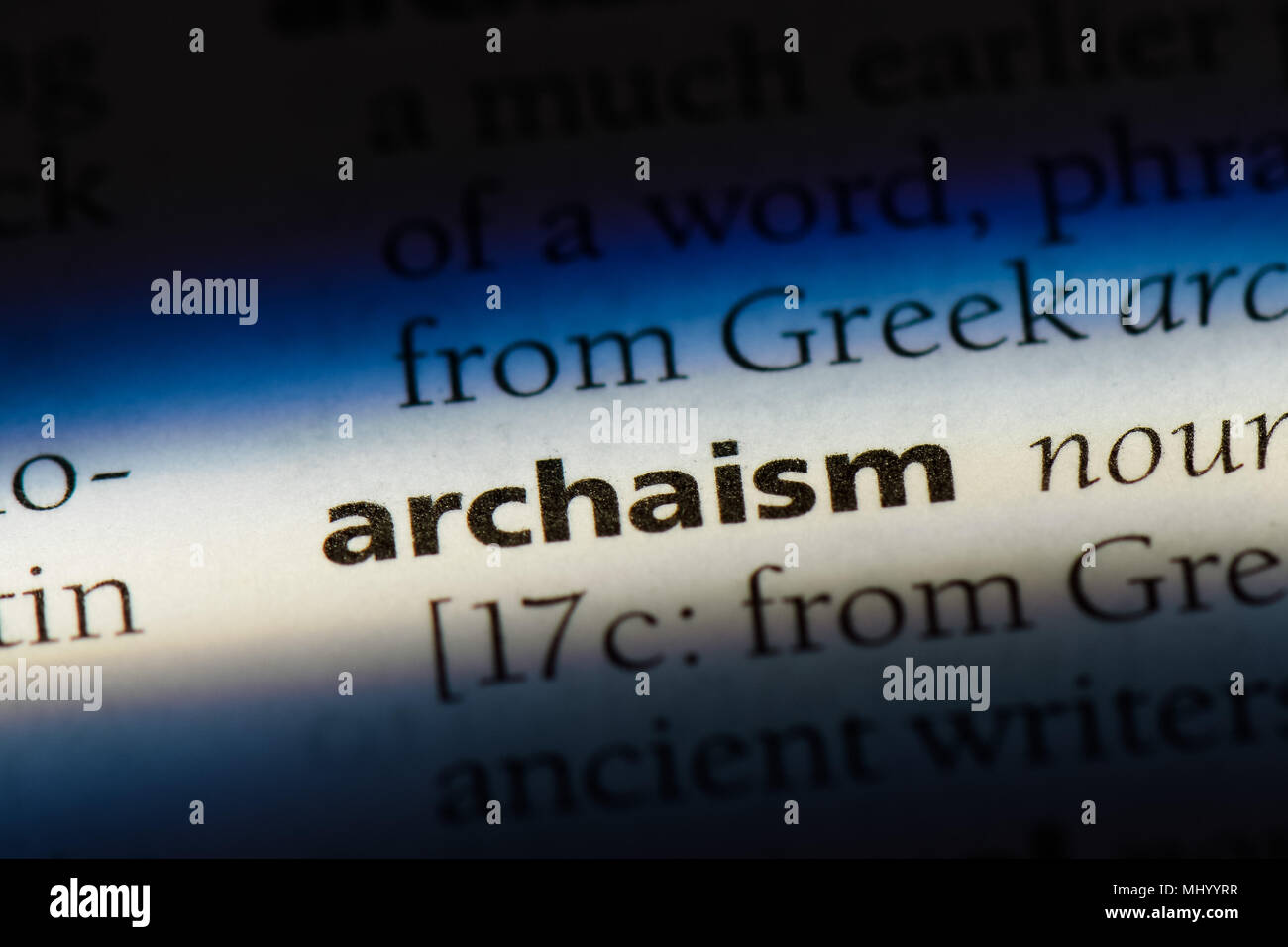 Archaism hi-res stock photography and images - Alamy