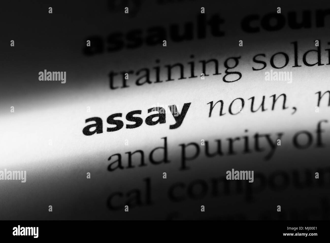 Assay Black and White Stock Photos & Images - Alamy