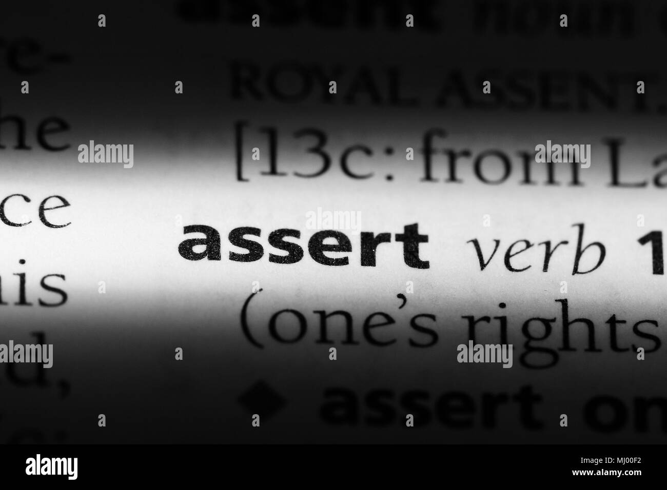 Assert hi-res stock photography and images - Alamy