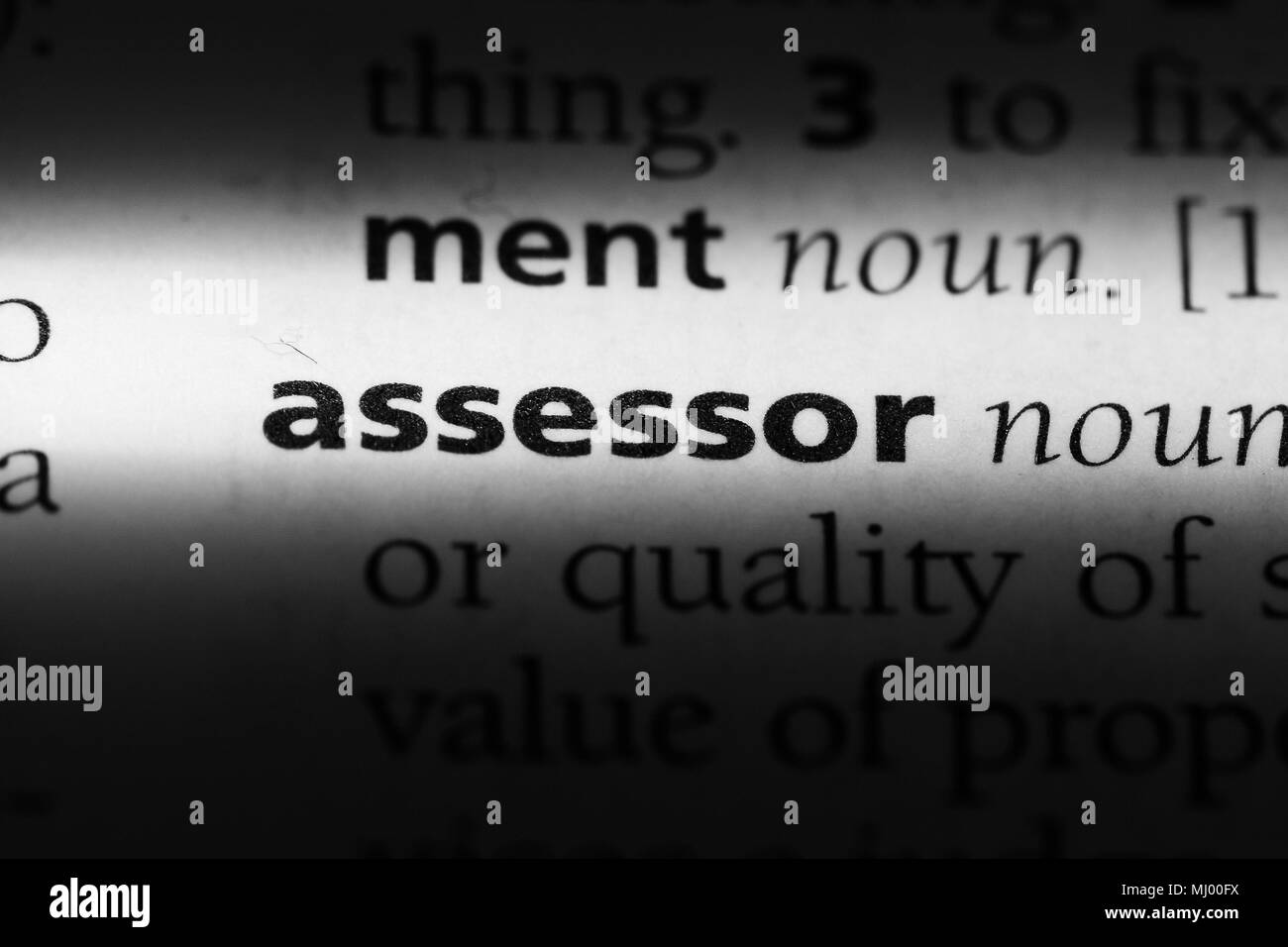 Assessor Black and White Stock Photos & Images - Alamy