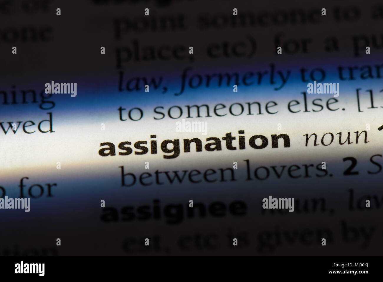 Assignation hi-res stock photography and images - Alamy