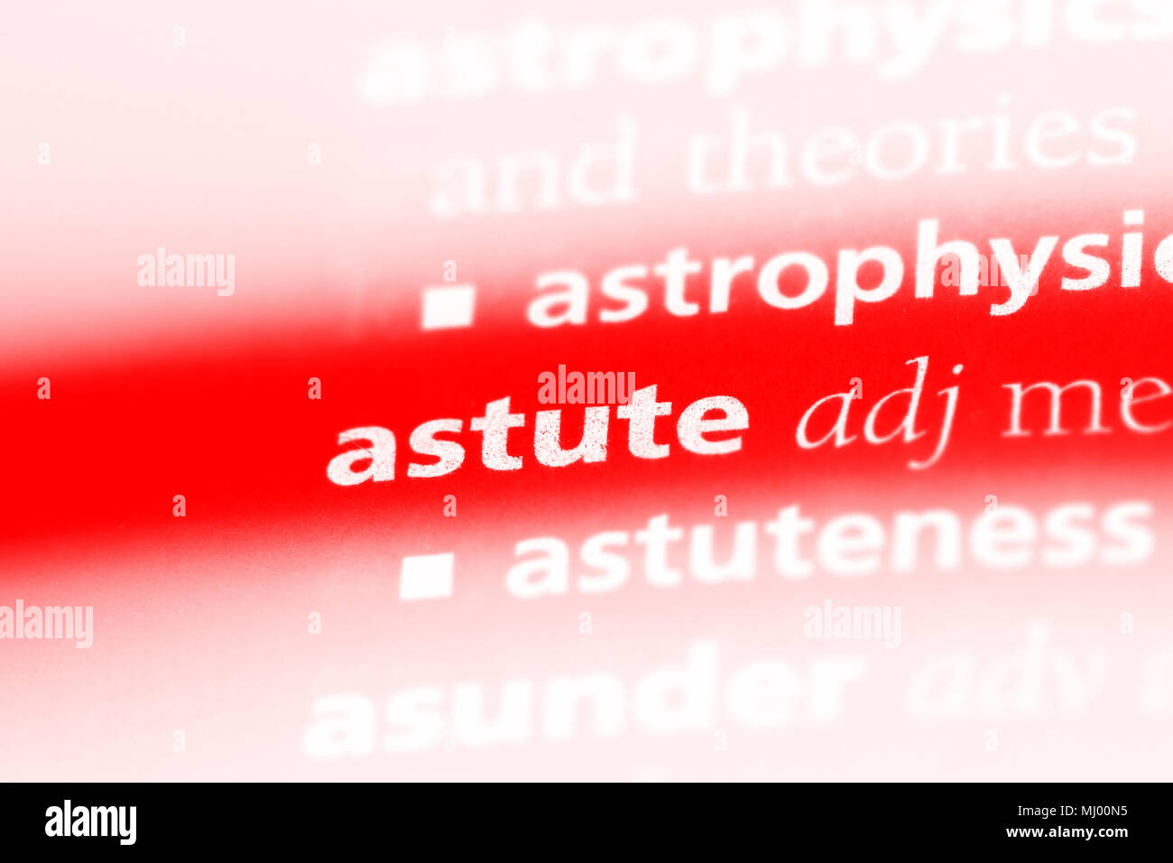 Astute hi-res stock photography and images - Alamy