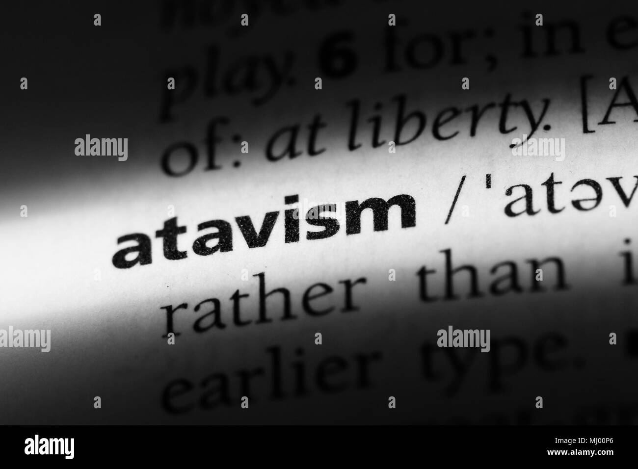 Atavism hi-res stock photography and images - Alamy