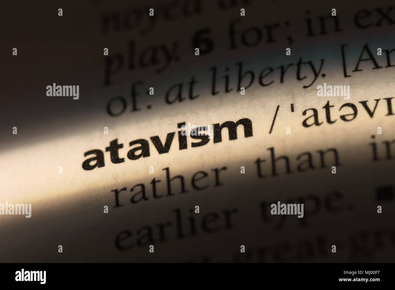 Atavism hi-res stock photography and images - Alamy