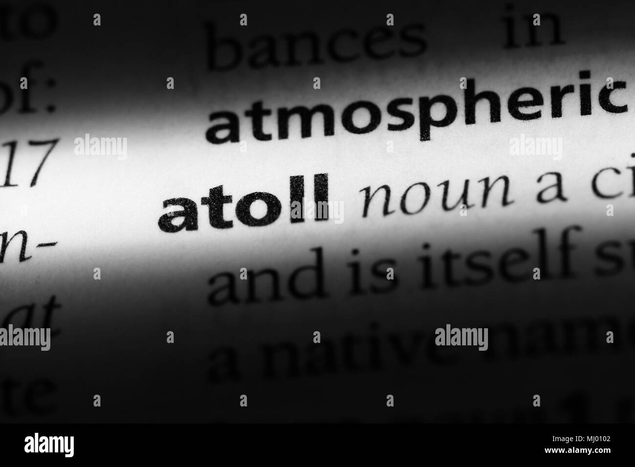 Atoll' Black and White Stock Photos & Images - Alamy