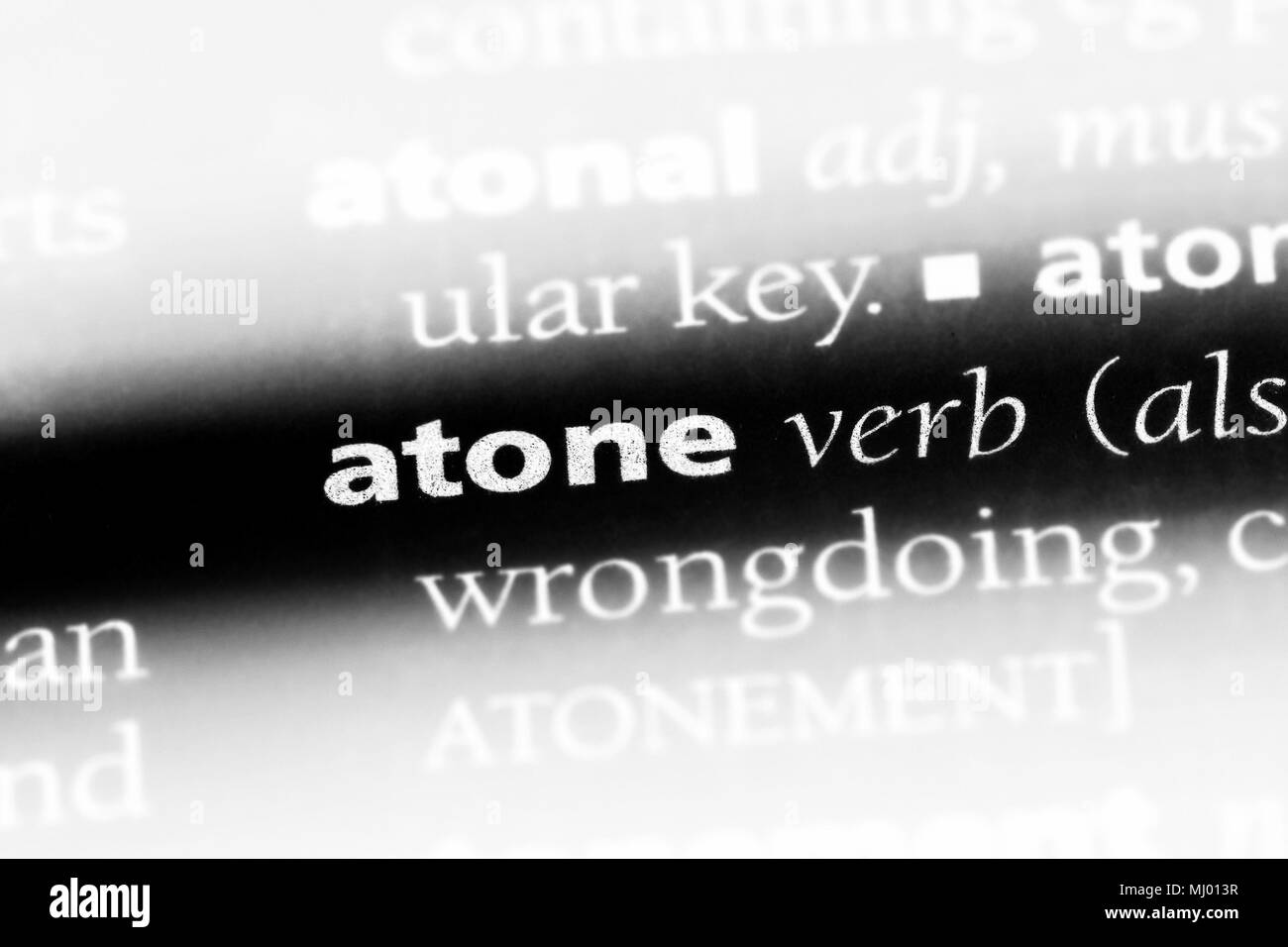Atone hi-res stock photography and images - Alamy