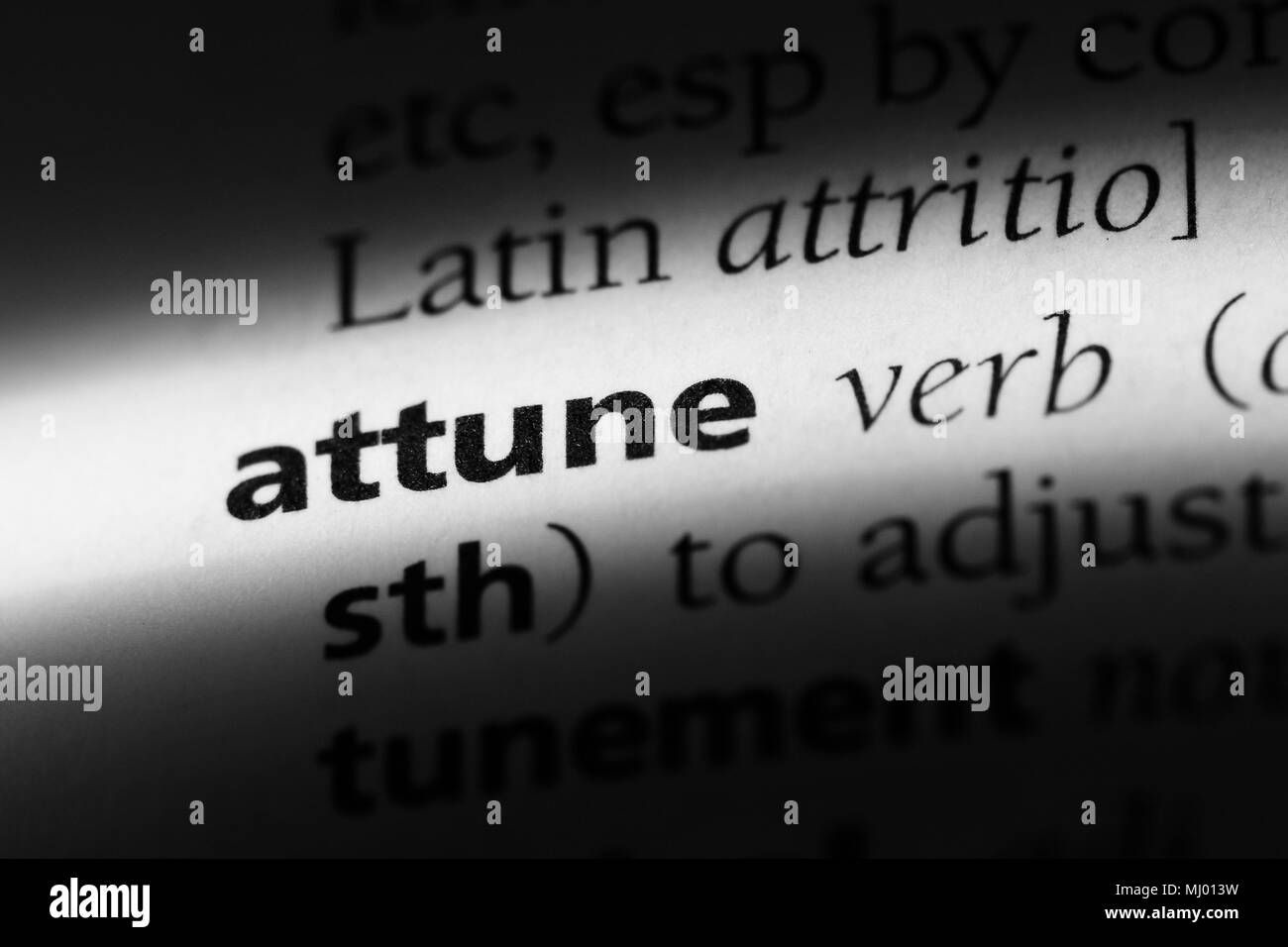 Attune definition hi-res stock photography and images - Alamy