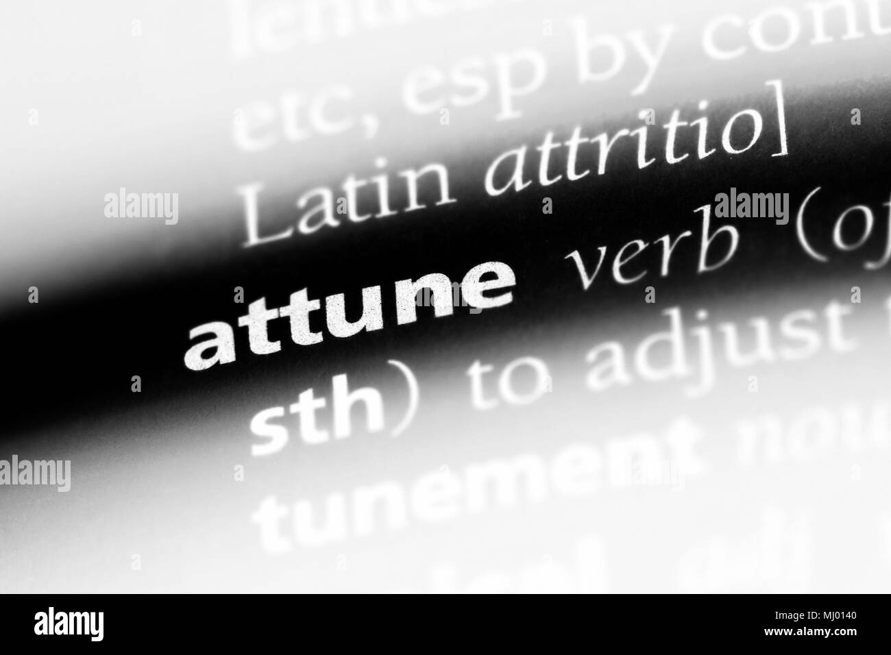Attune definition hi-res stock photography and images - Alamy