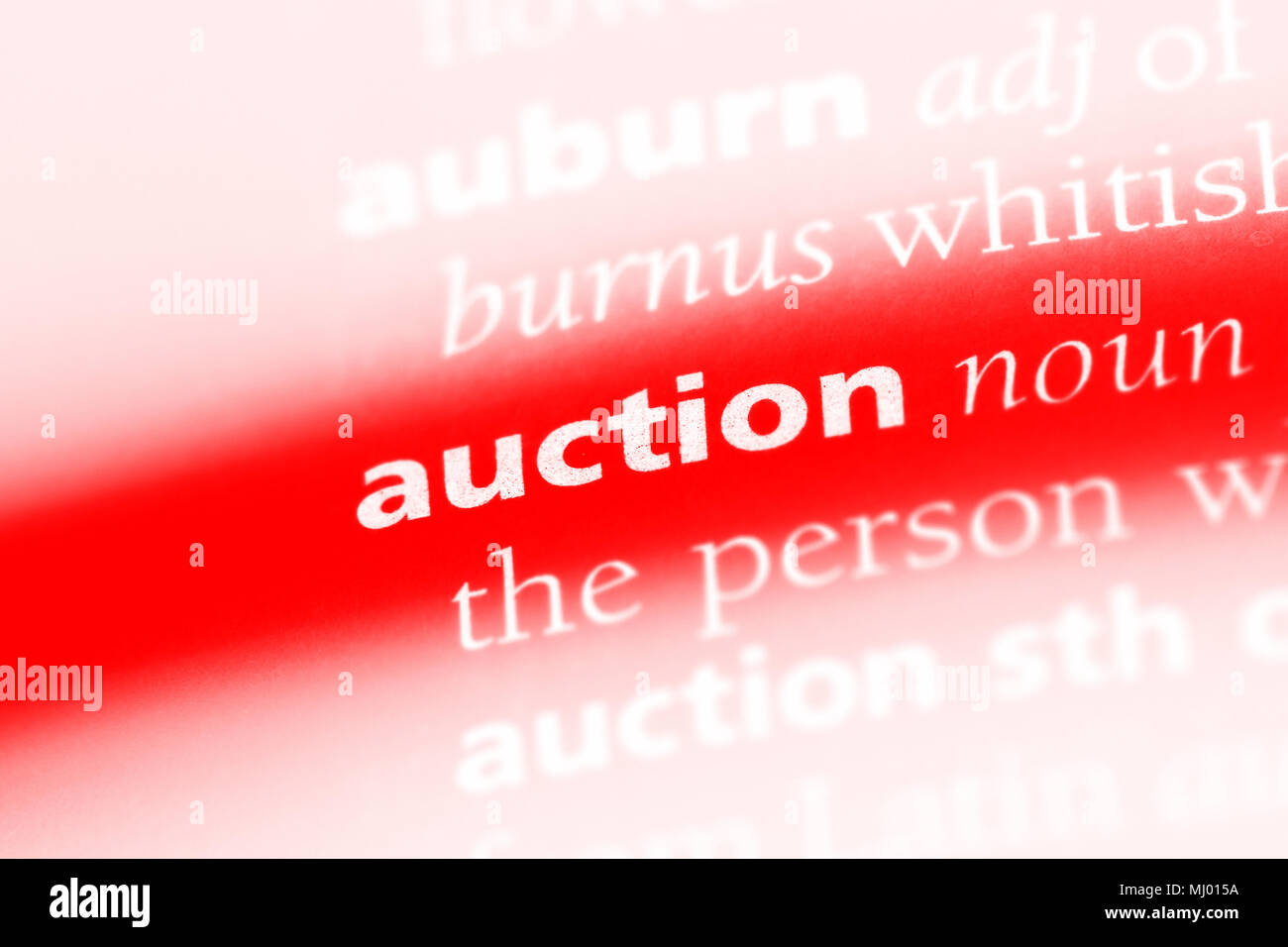 Auction word hi-res stock photography and images - Alamy