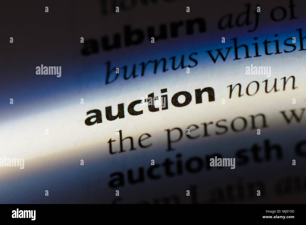 Auction word hi-res stock photography and images - Alamy