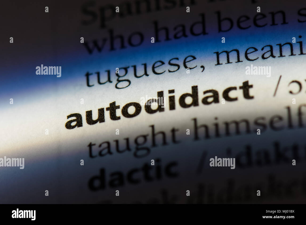 Autodidact hi-res stock photography and images - Alamy