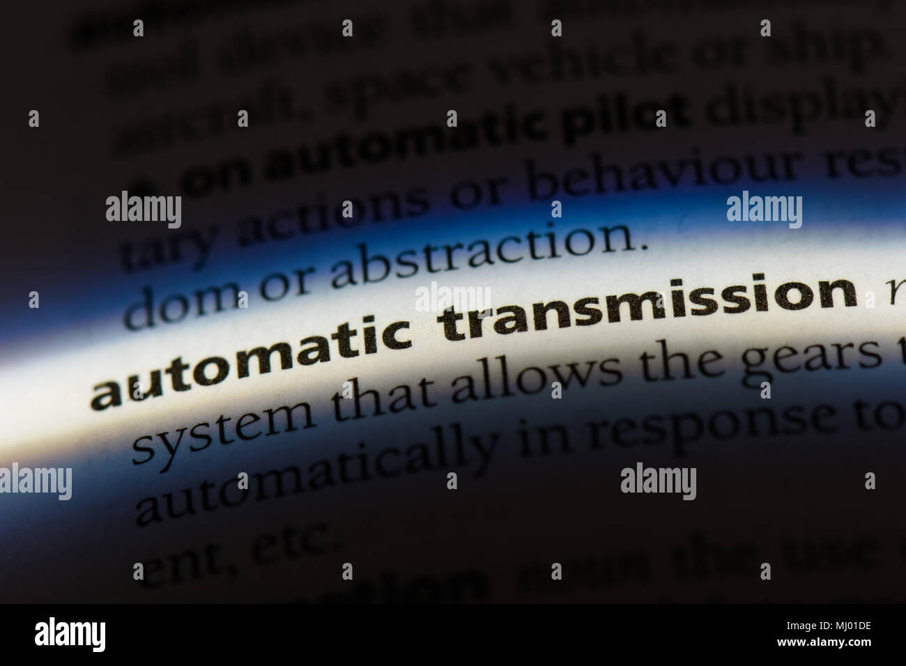 automatic transmission word in a dictionary. automatic transmission ...