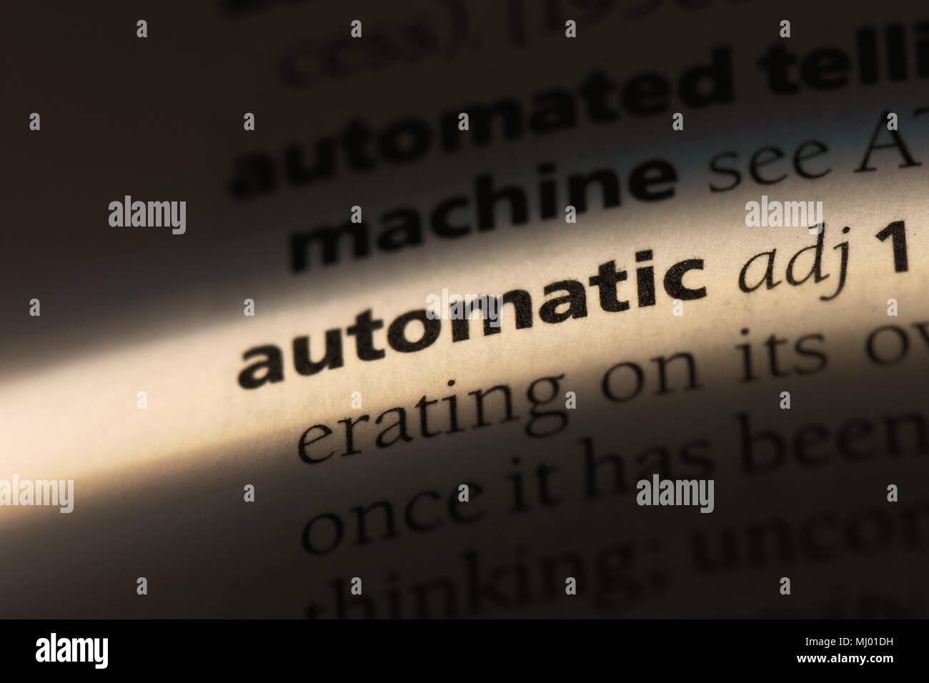 Automatic concept hi-res stock photography and images - Alamy