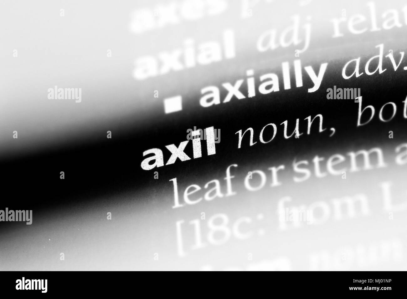 Axil definition hi-res stock photography and images - Alamy