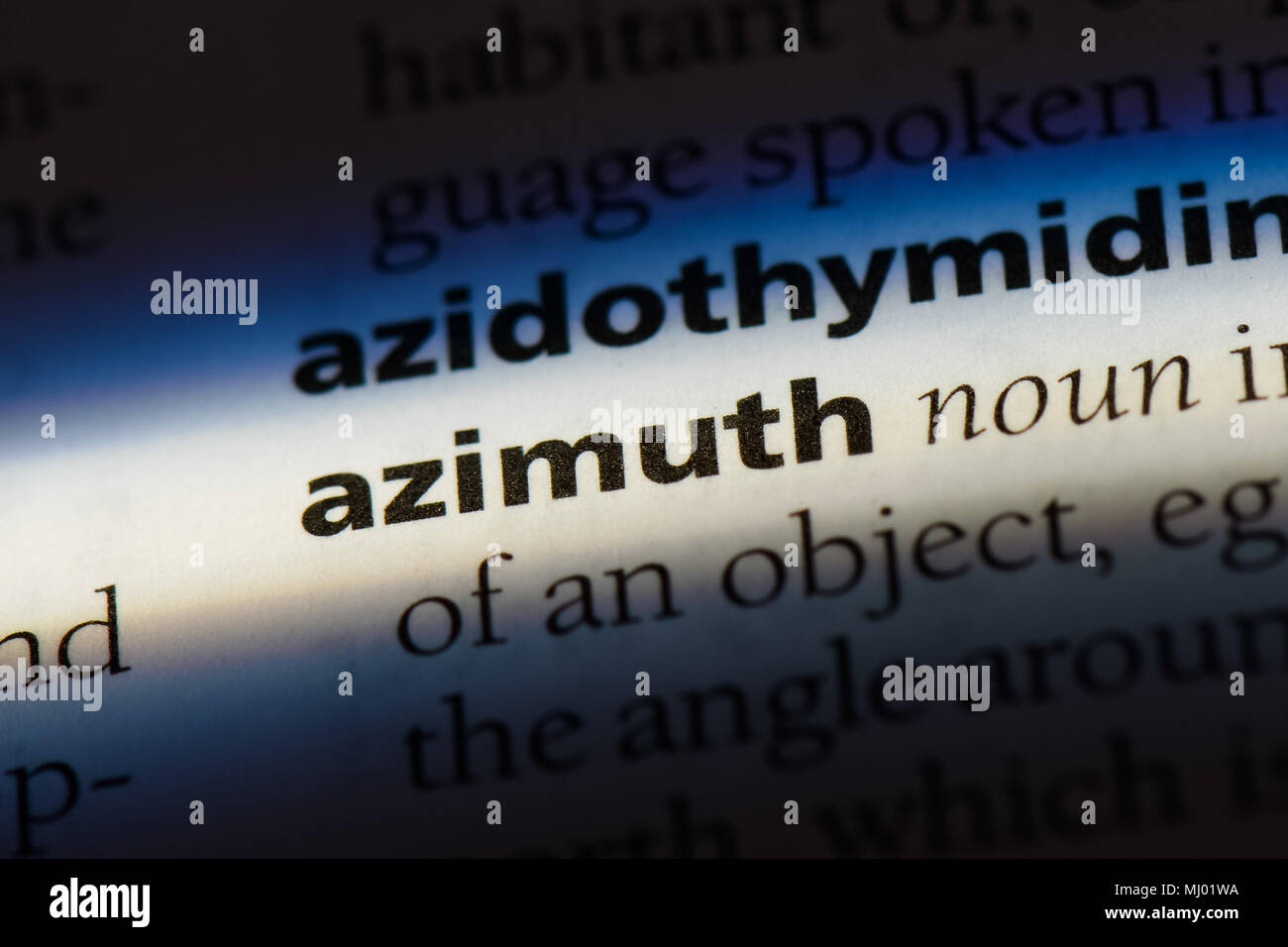 Azimuth definition hi-res stock photography and images - Alamy