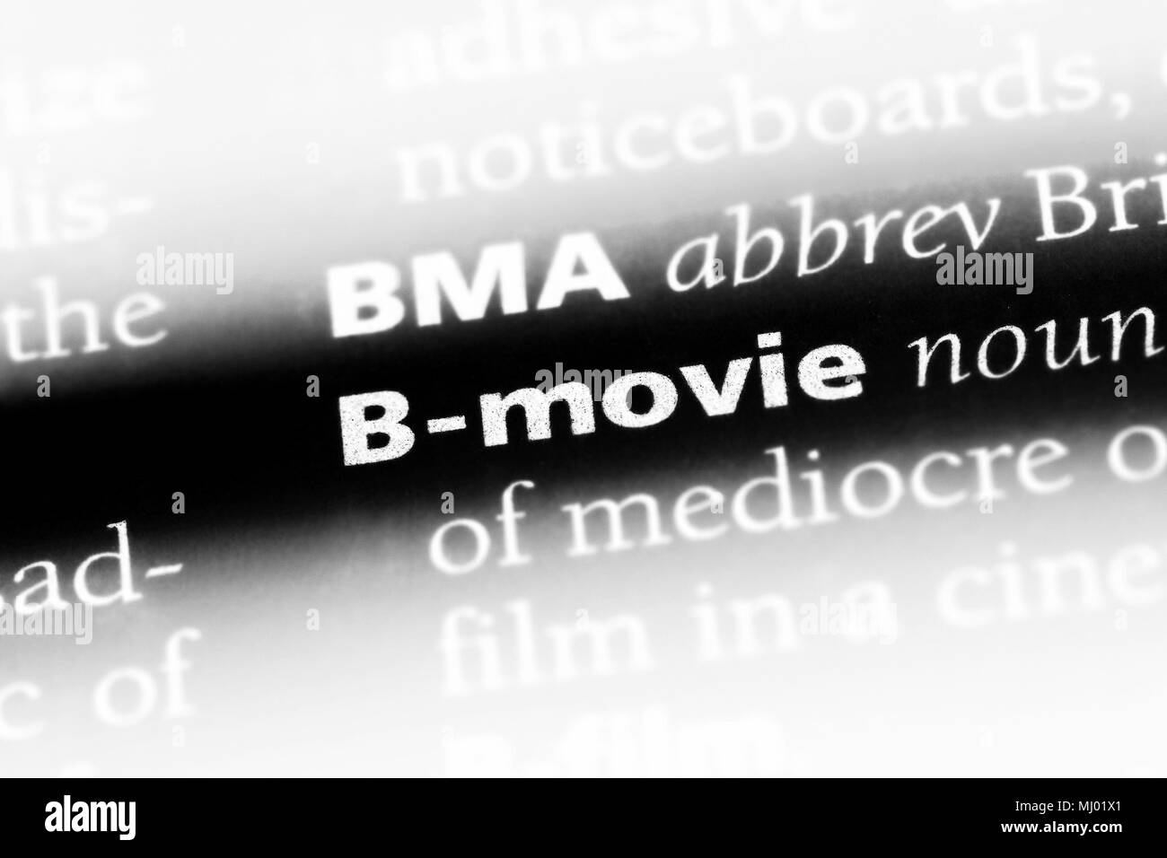 B movie Black and White Stock Photos & Images - Alamy