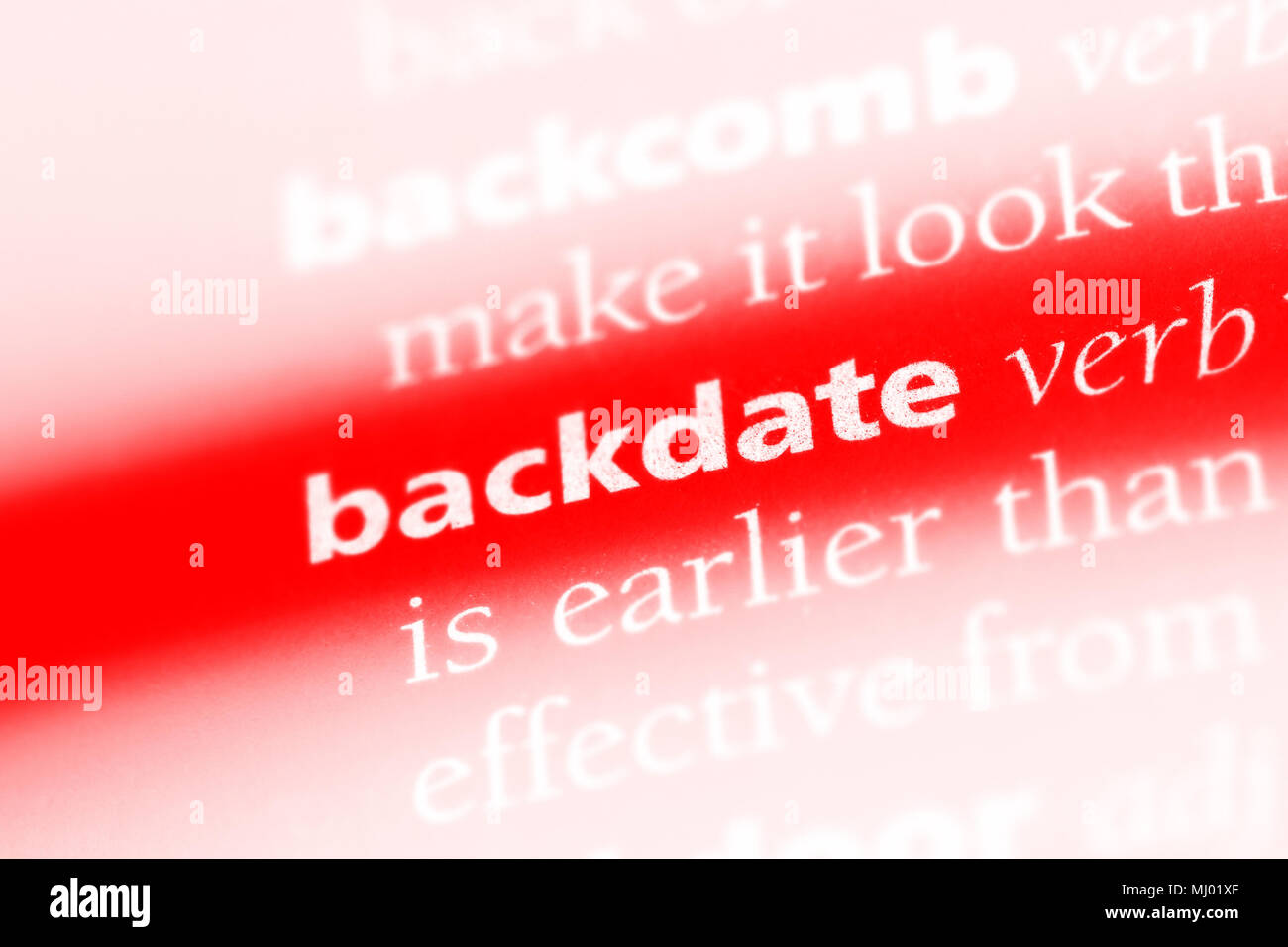 Backdate hi-res stock photography and images - Alamy