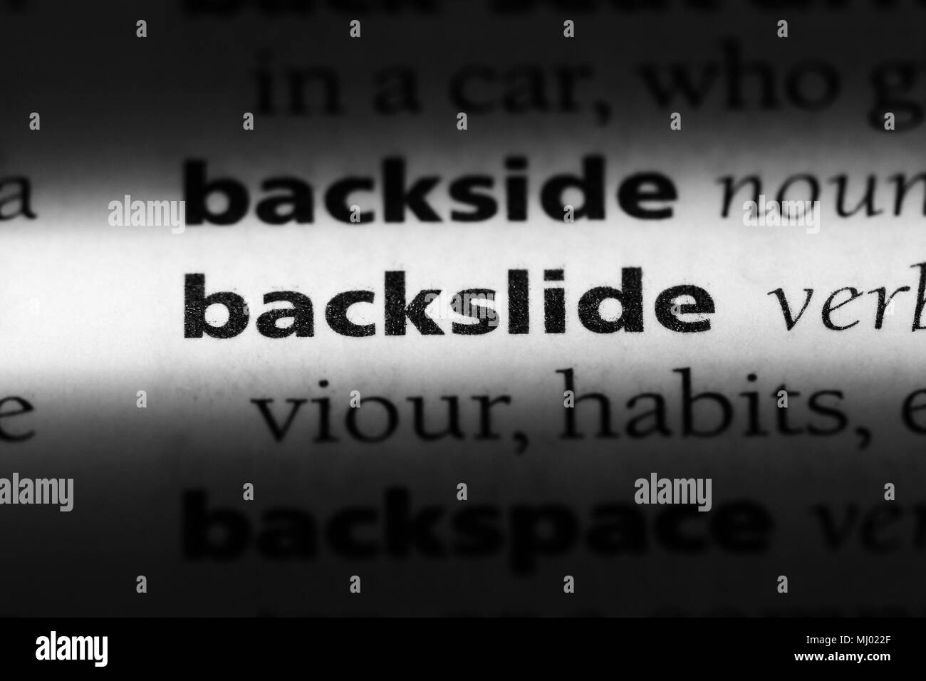 Backslide Black and White Stock Photos & Images - Alamy