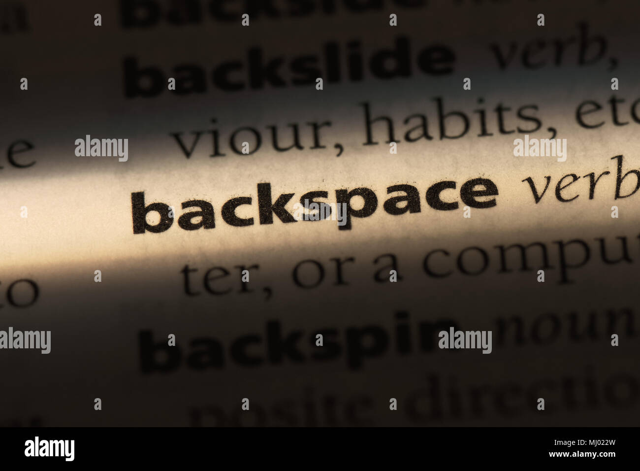Backspace hi-res stock photography and images - Alamy