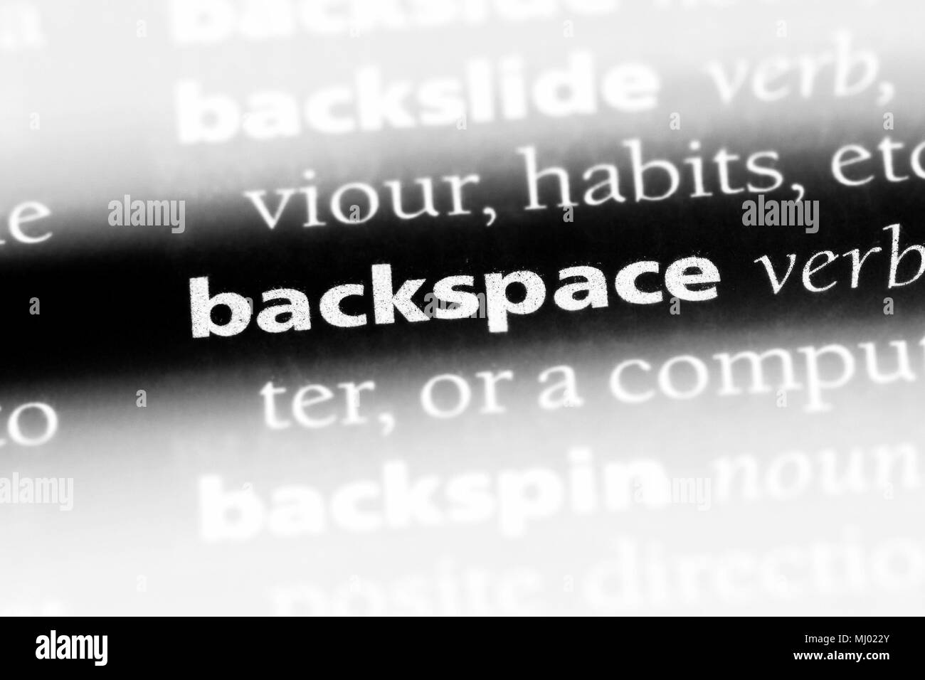 Backspace hi-res stock photography and images - Alamy