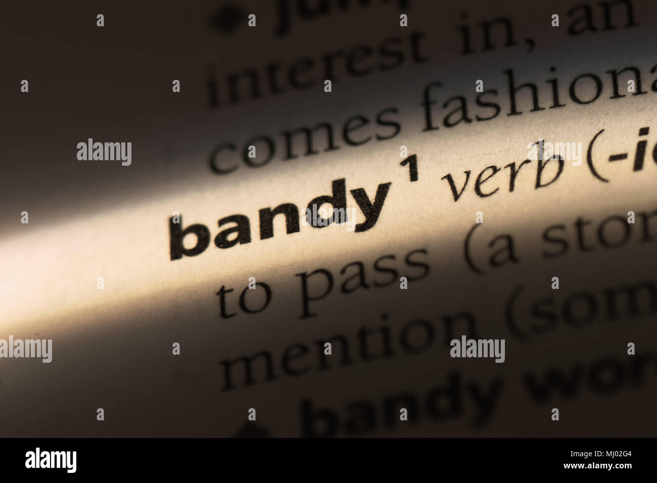 Bandy hi-res stock photography and images - Alamy