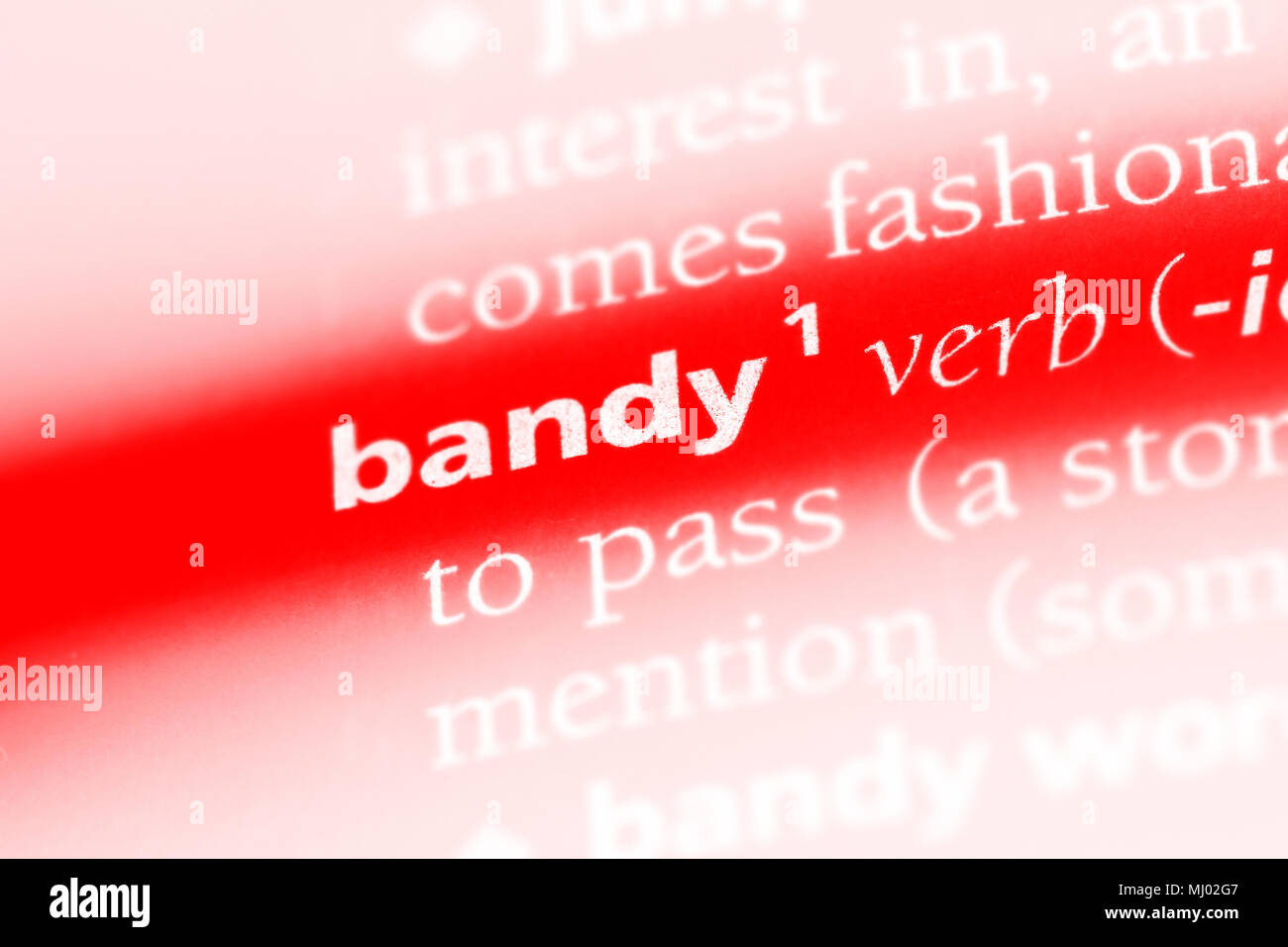 Bandy about hi-res stock photography and images - Alamy