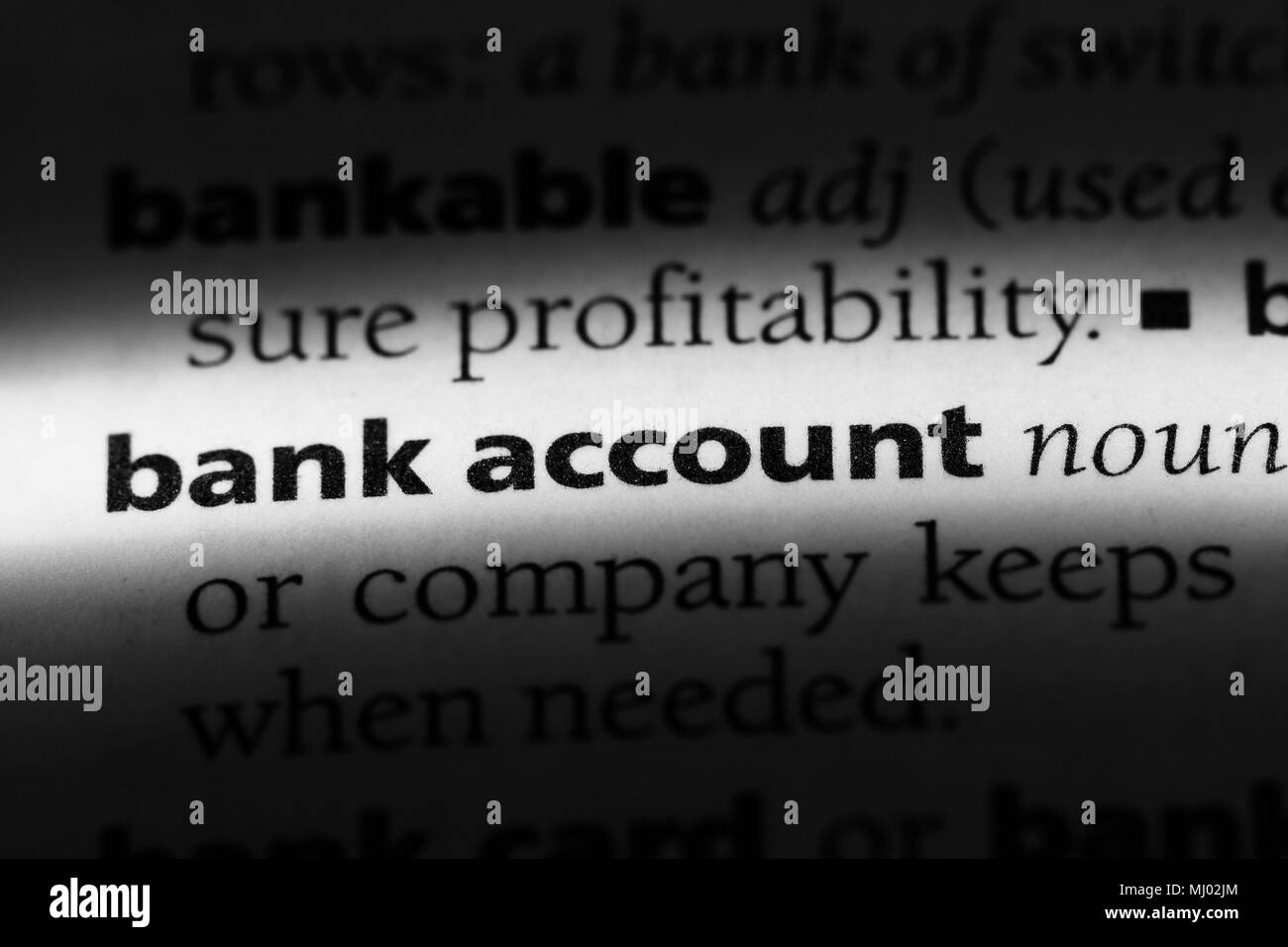 Account info Black and White Stock Photos & Images - Alamy