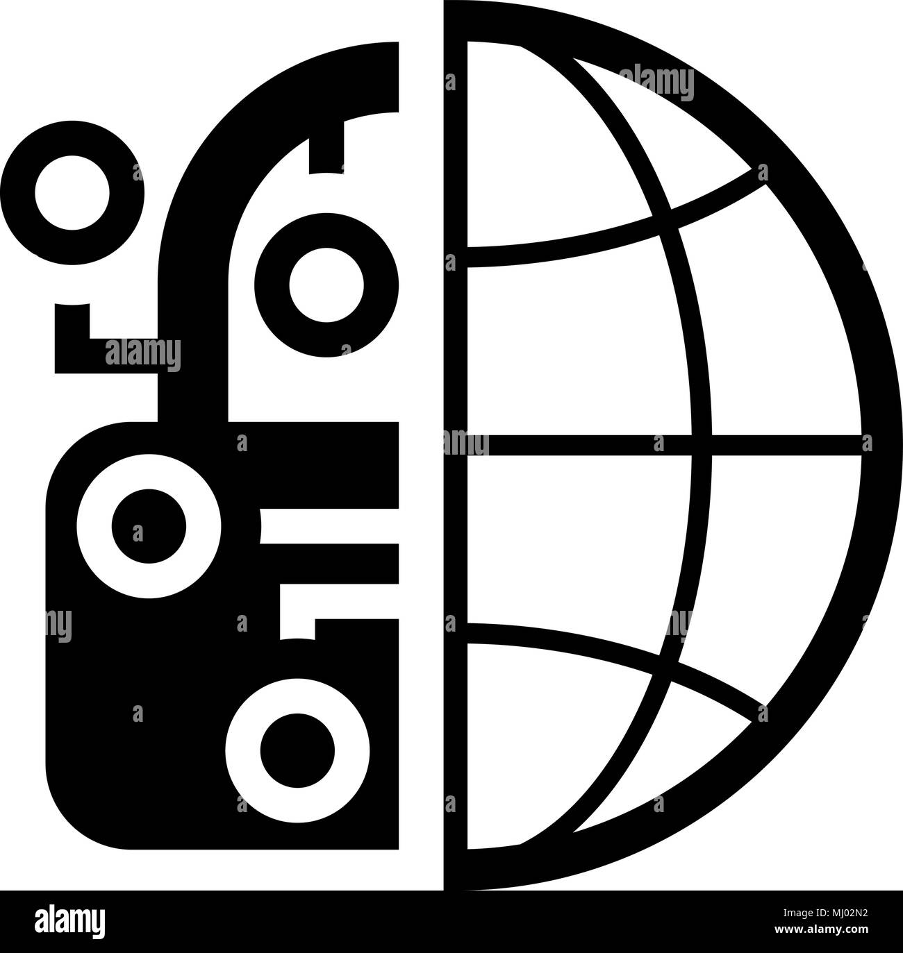 Crypto Protection Network Icon Stock Vector Image & Art - Alamy