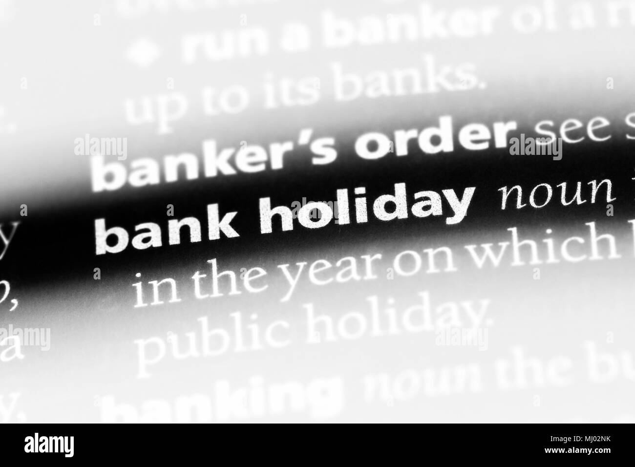 Holiday word hi-res stock photography and images - Alamy