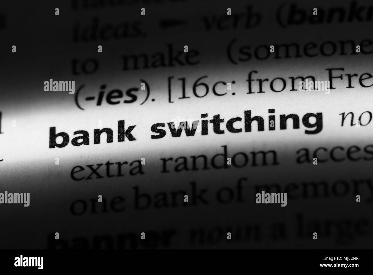 Concept switching Black and White Stock Photos & Images - Alamy