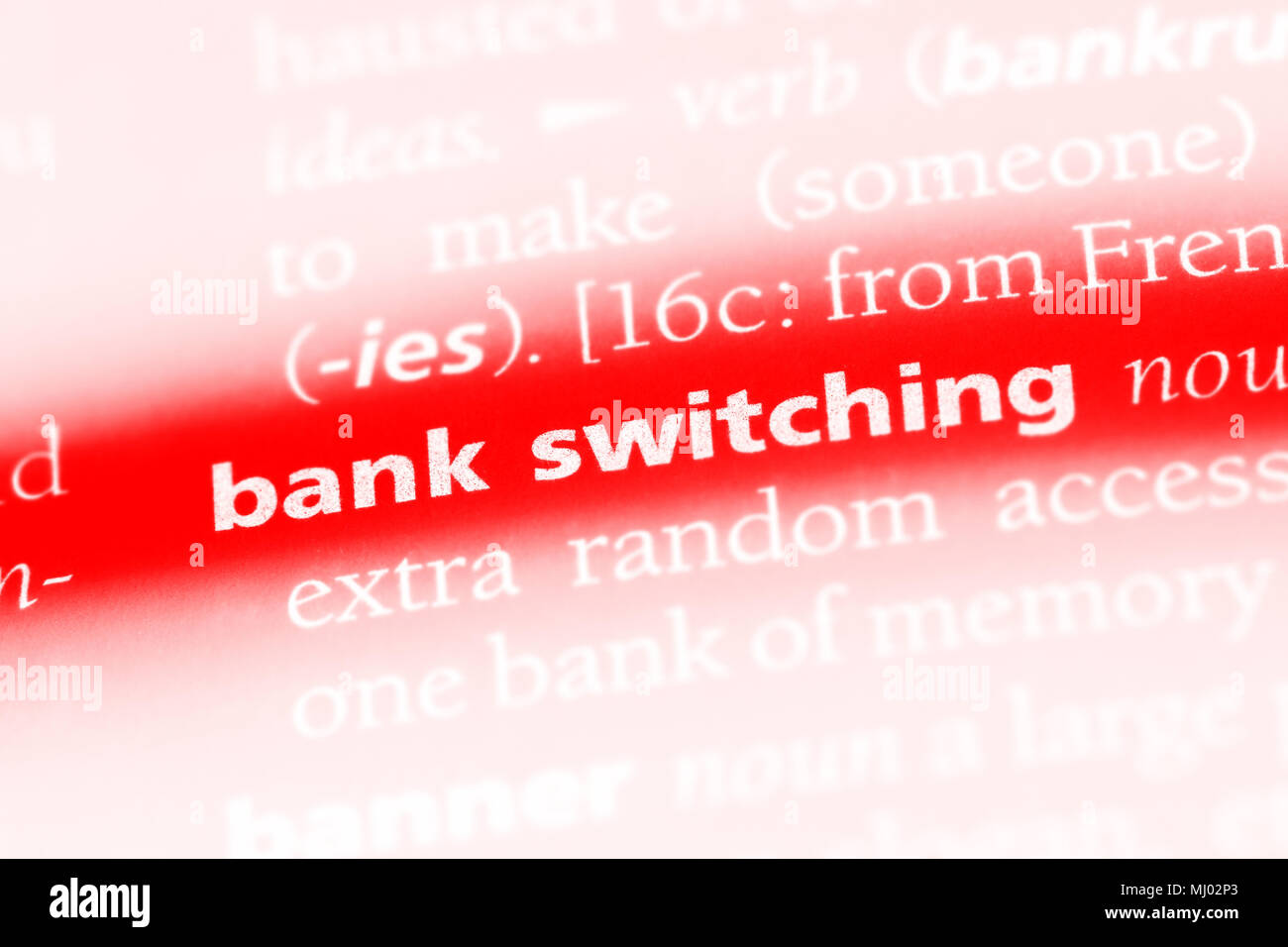 Bank switching hi-res stock photography and images - Alamy