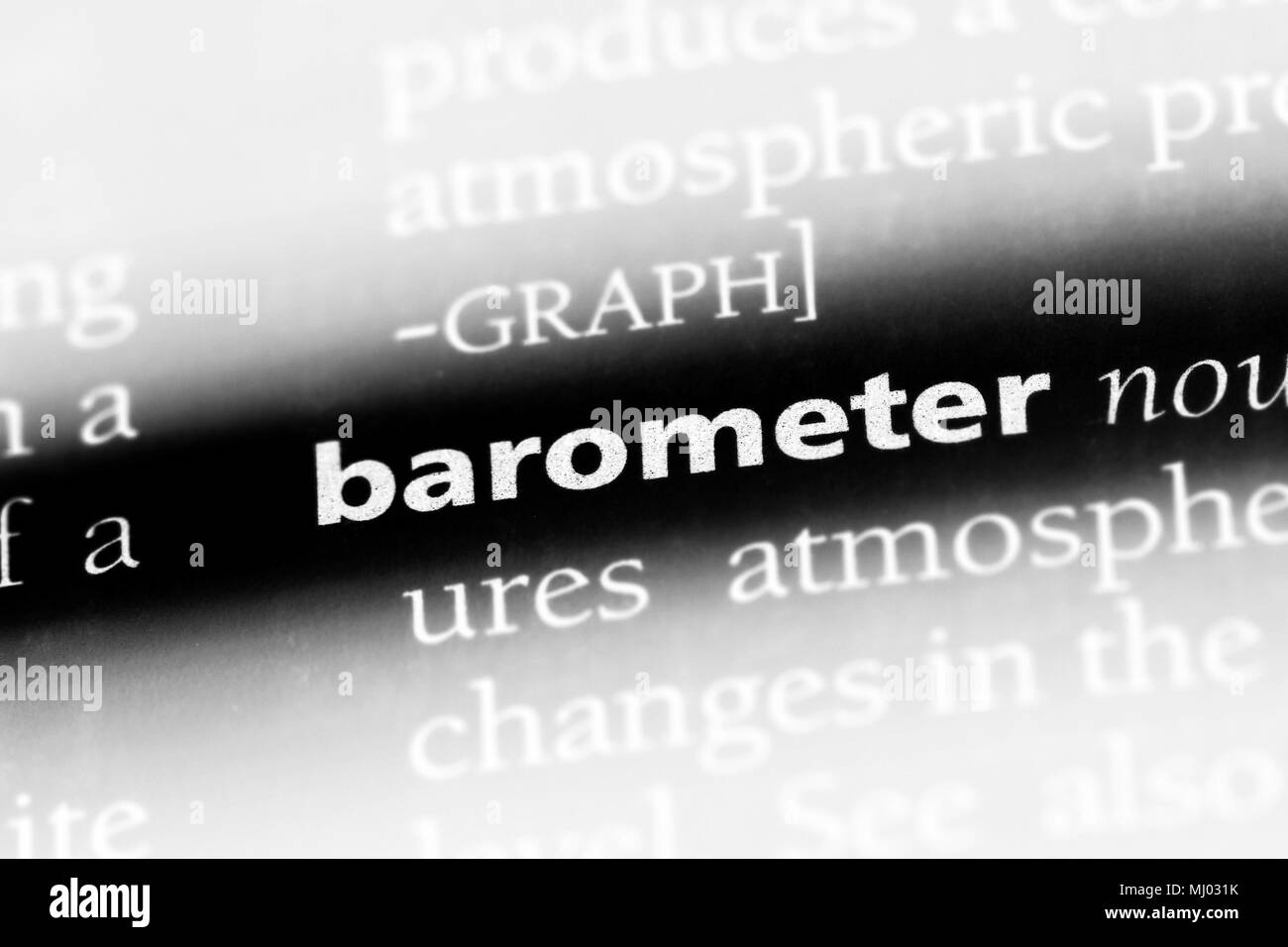 Barometer Black and White Stock Photos & Images - Alamy