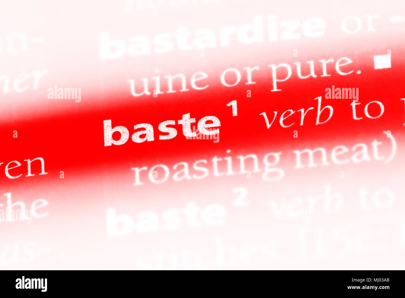 Baste hi-res stock photography and images - Alamy
