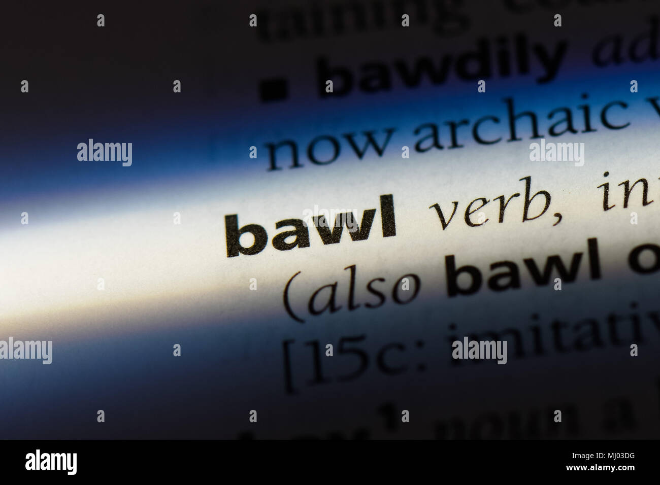 Bawl hi-res stock photography and images - Alamy
