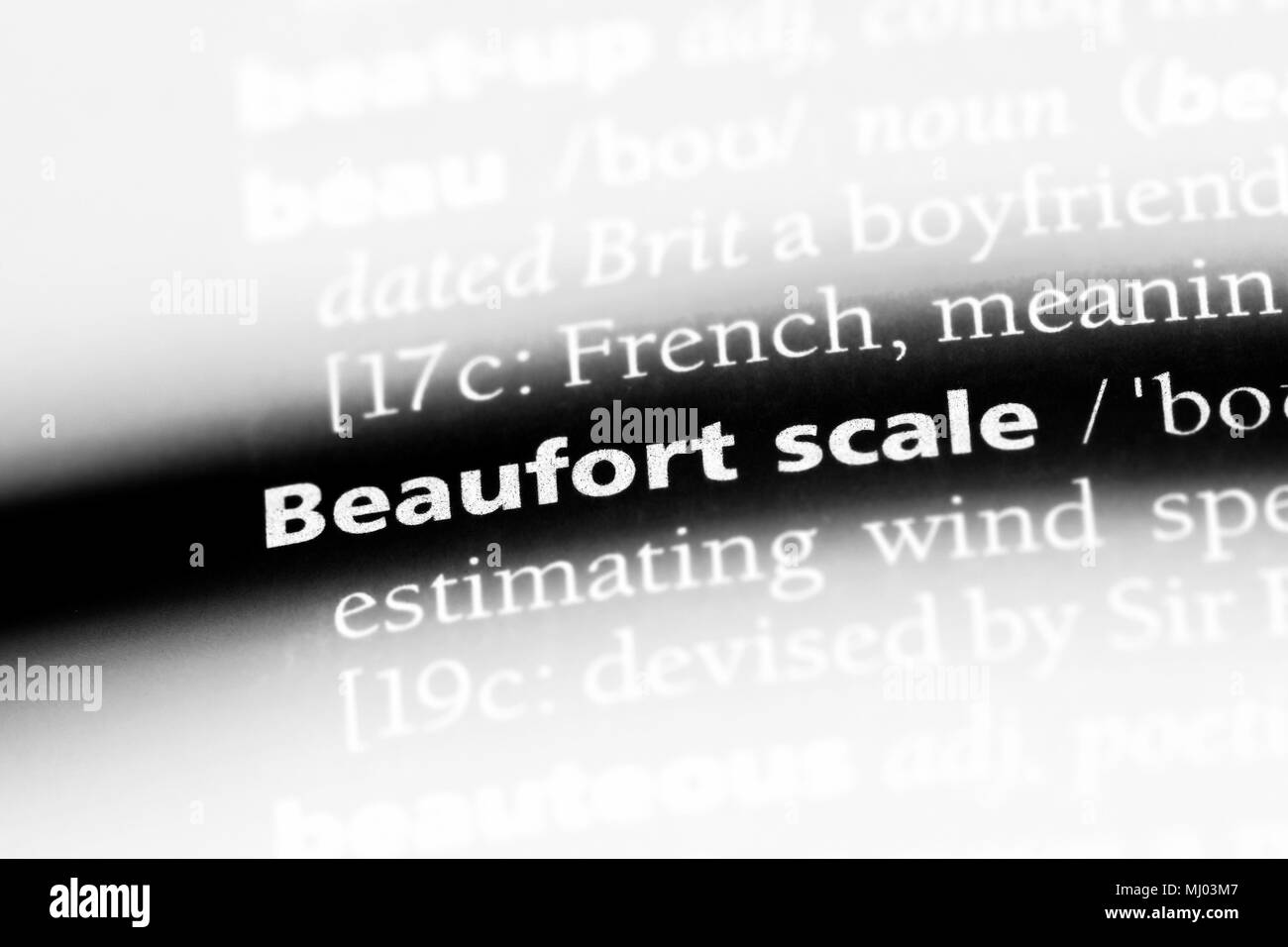 Beaufort Scale Word In A Dictionary Beaufort Scale Concept Stock Photo beaufort-scale-word-in-a-dictionary-beaufort-scale-concept-stock-photo