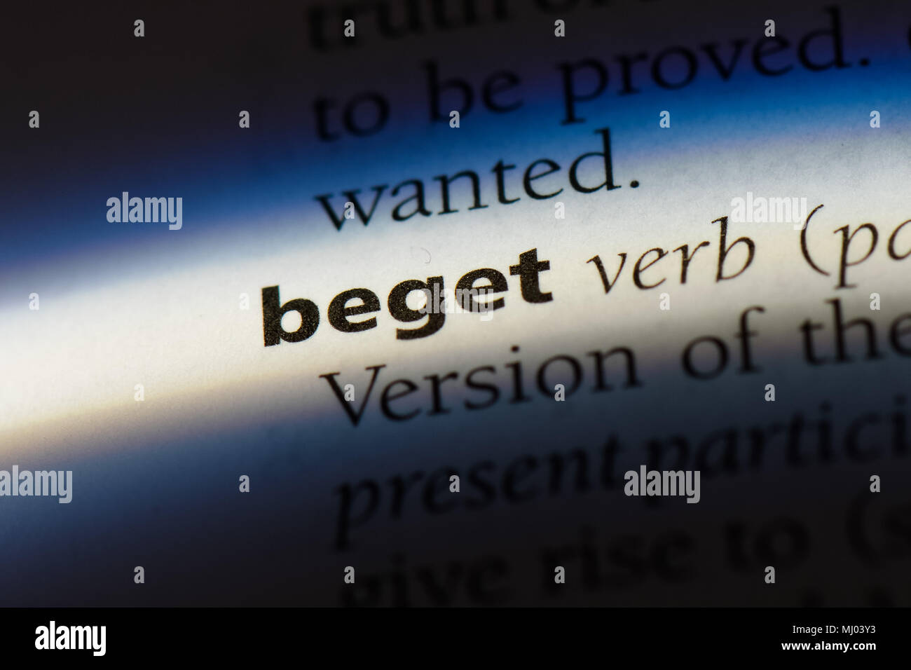 Beget hi-res stock photography and images - Alamy