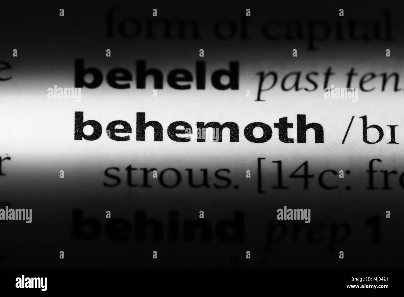 Behemoth Black and White Stock Photos & Images - Alamy
