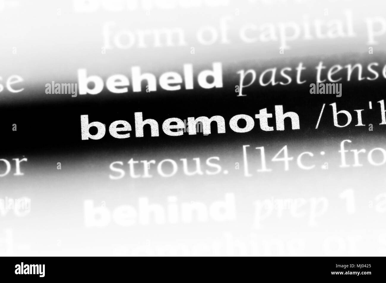Behemoth Black and White Stock Photos & Images - Alamy