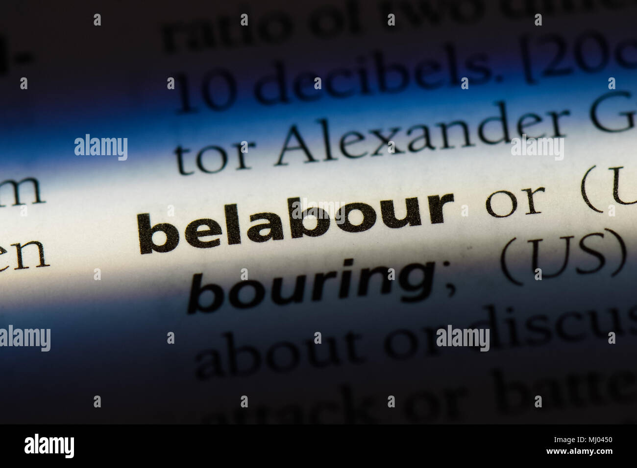 Belabour hi-res stock photography and images - Alamy