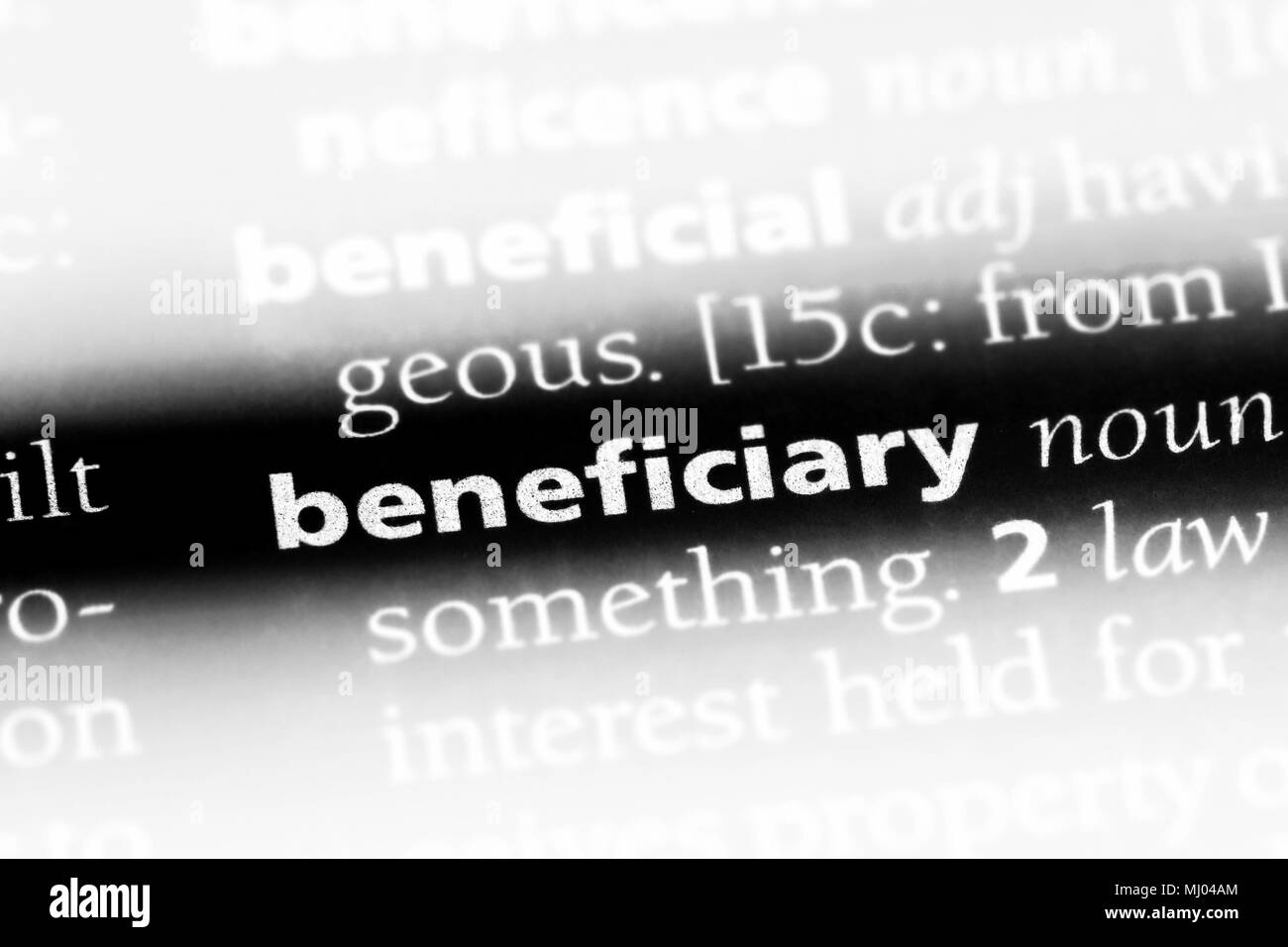 Beneficiary hi-res stock photography and images - Alamy
