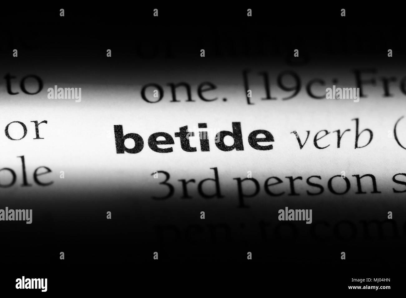 Betide hi-res stock photography and images - Alamy