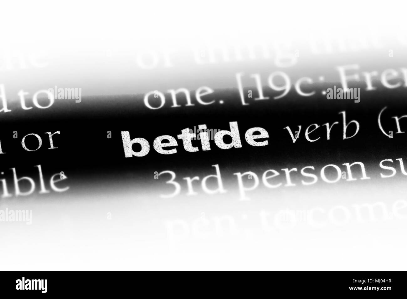 Betide hi-res stock photography and images - Alamy