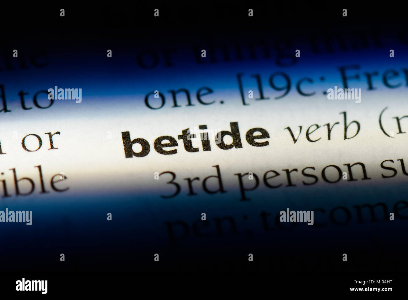 Betide hi-res stock photography and images - Alamy