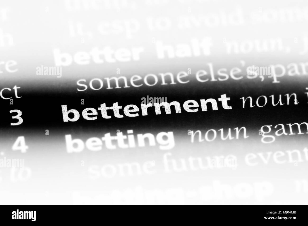 Betterment hi-res stock photography and images - Alamy