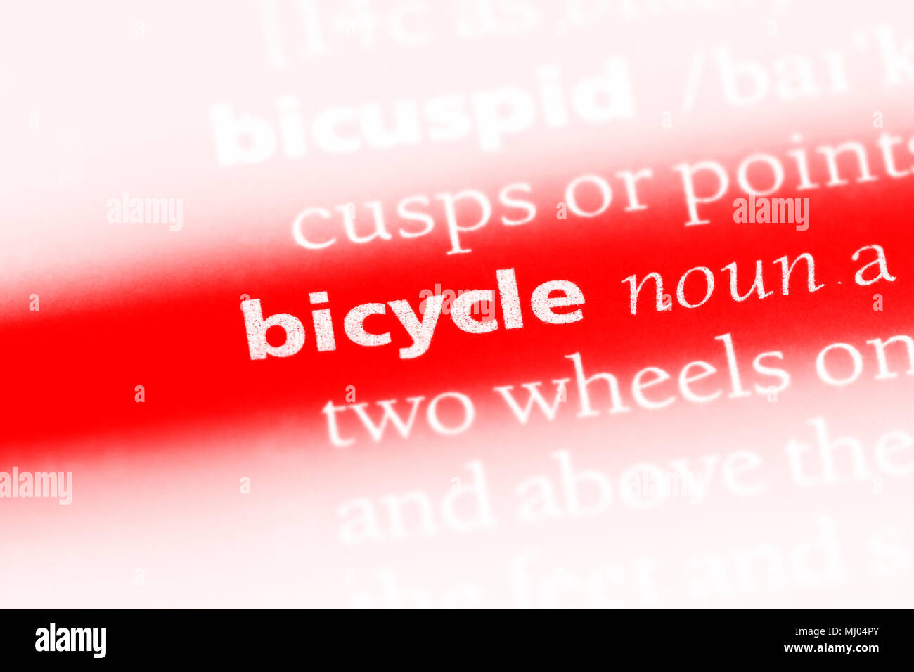 Bicycle word hi-res stock photography and images - Alamy