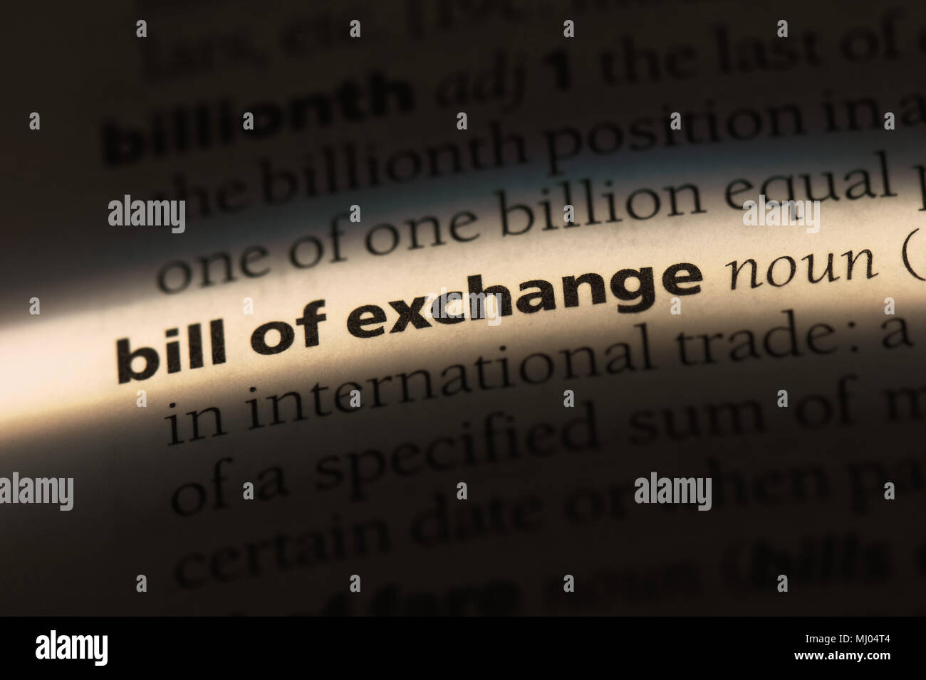 Bill Of Exchange Word In A Dictionary Bill Of Exchange Concept Stock bill-of-exchange-word-in-a-dictionary-bill-of-exchange-concept-stock