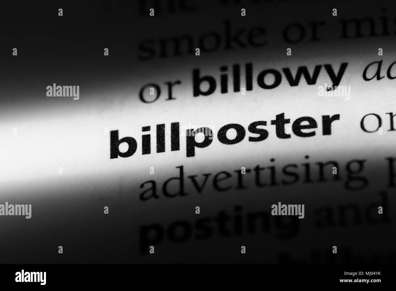 Billposter hi-res stock photography and images - Alamy