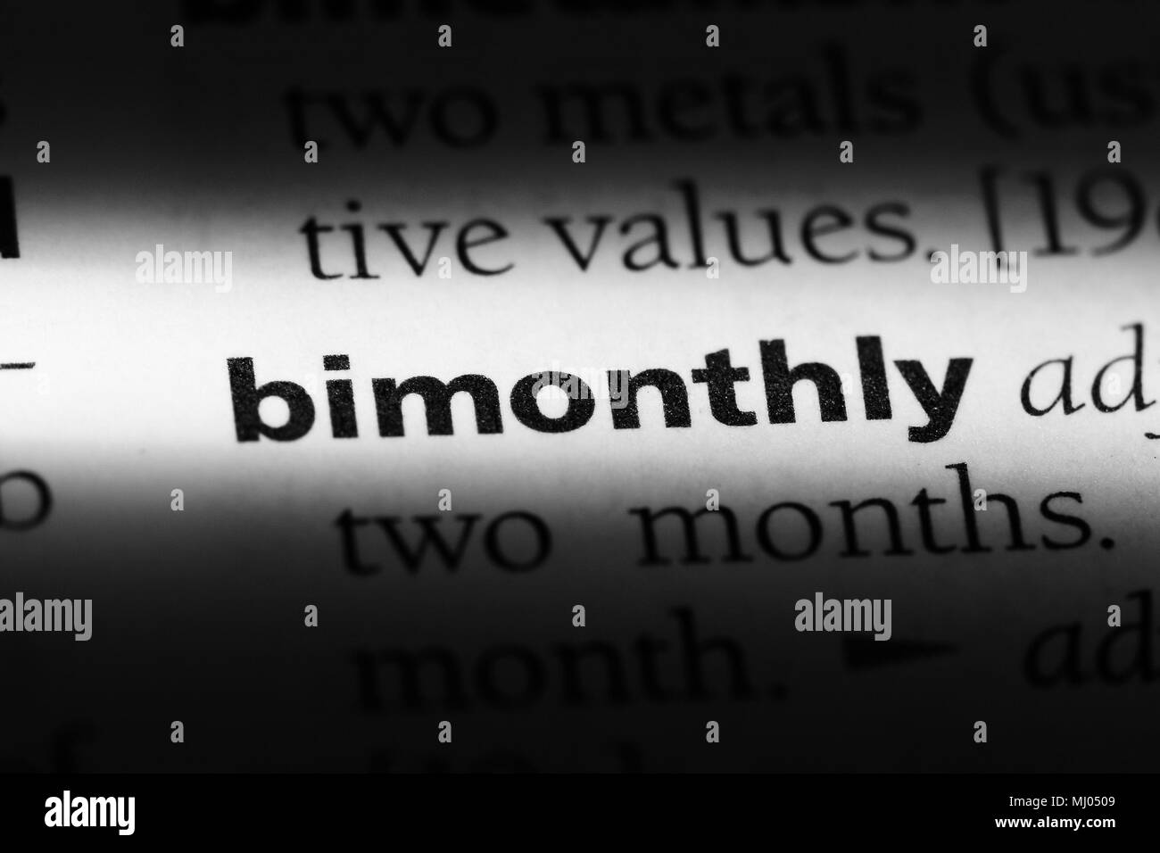 Bimonthly hi-res stock photography and images - Alamy