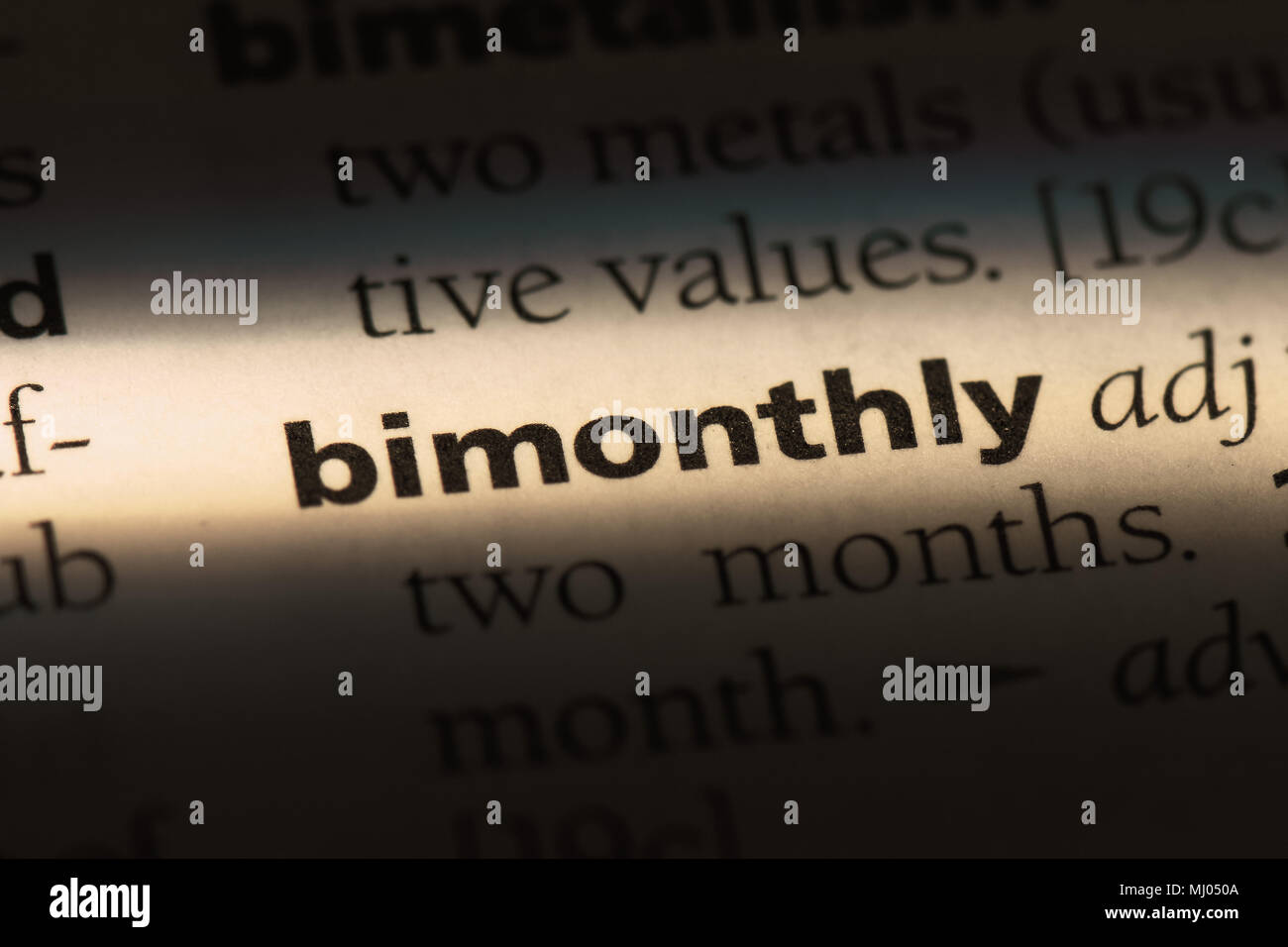 Bimonthly hi-res stock photography and images - Alamy