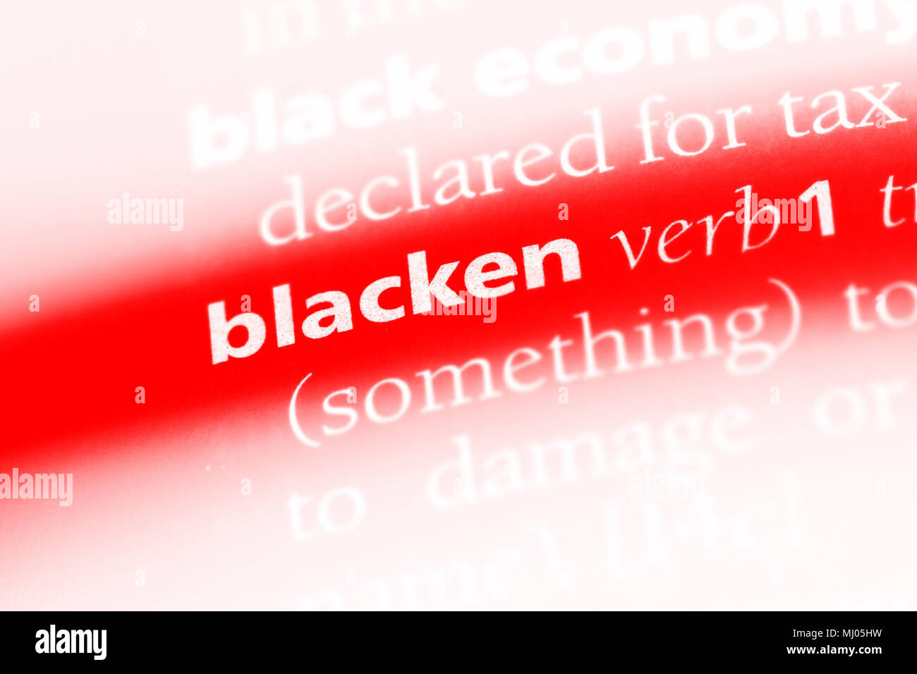 Blacken hi-res stock photography and images - Alamy